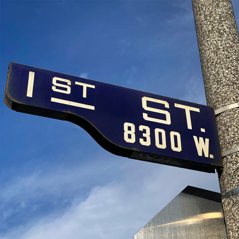 1st Street – L.A. Street Names