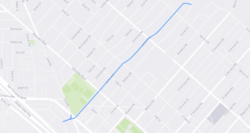 Amherst Drive – L.A. Street Names
