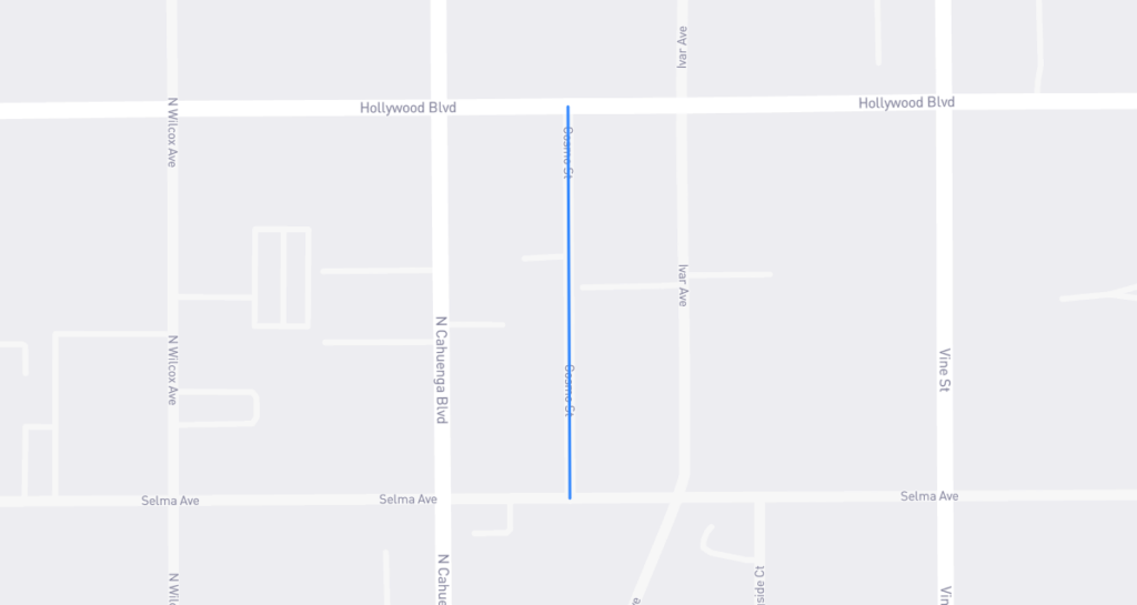 Cosmo Street – L.A. Street Names