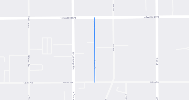 Cosmo Street – L.A. Street Names