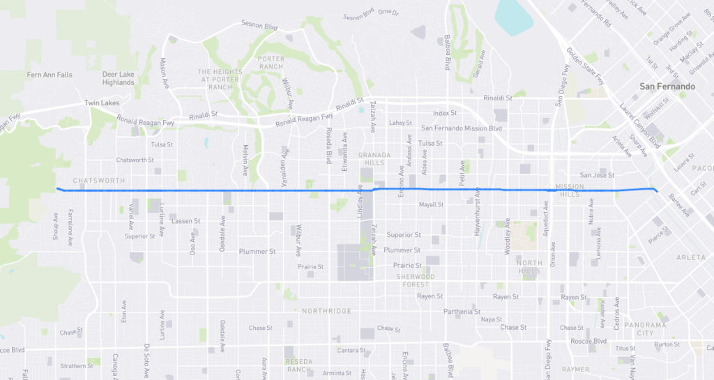 Devonshire Street – L.A. Street Names