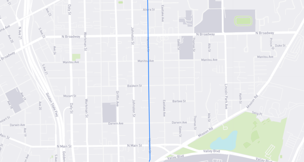 Hancock Street – L.A. Street Names