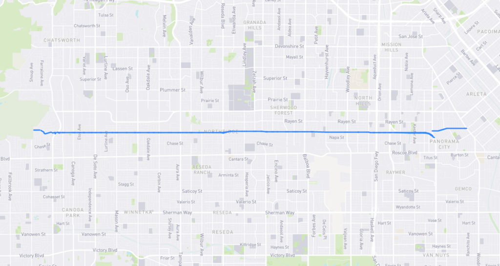 Parthenia Street – L.A. Street Names