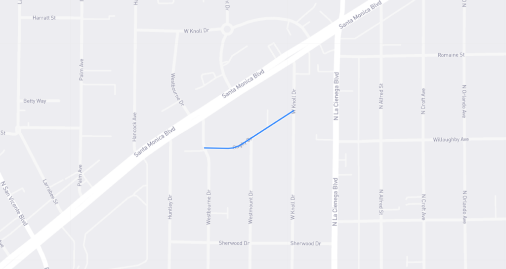 Rugby Drive – L.A. Street Names