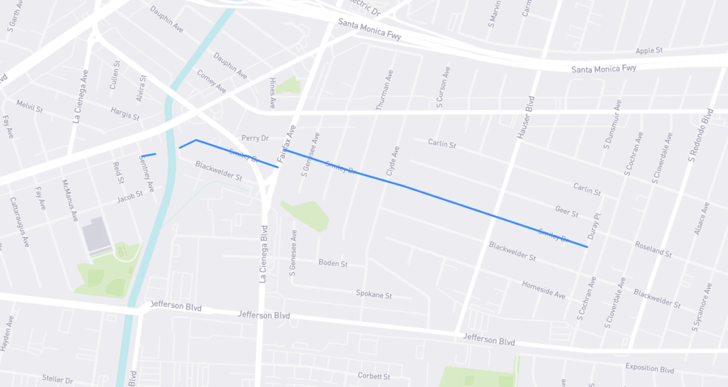 Smiley Drive – L.A. Street Names