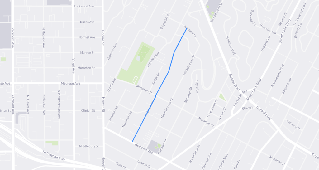 Tularosa Drive – L.A. Street Names