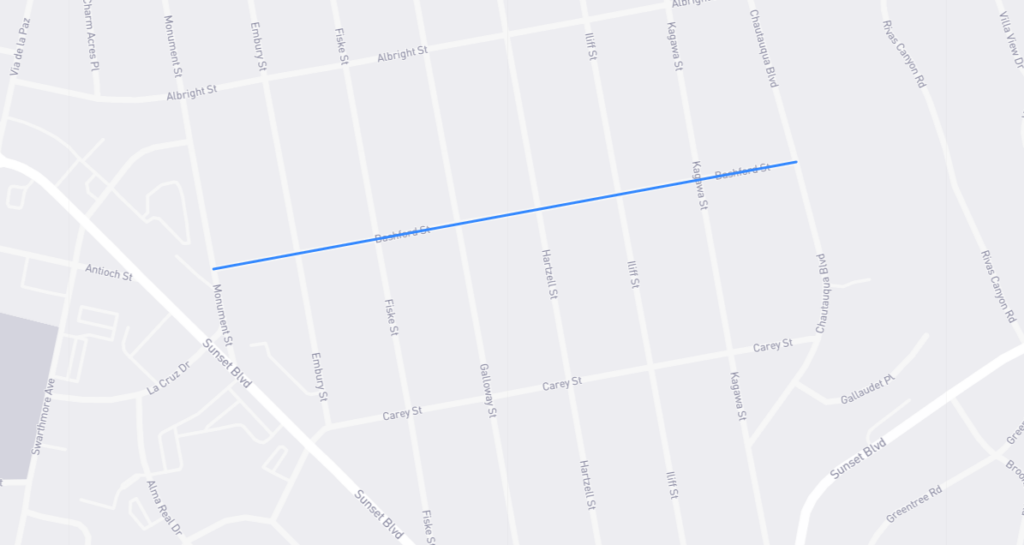 Bashford Street – L.A. Street Names