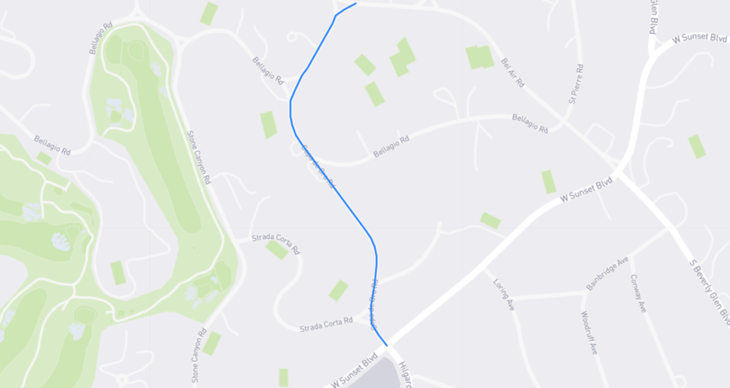 Copa de Oro Road – L.A. Street Names