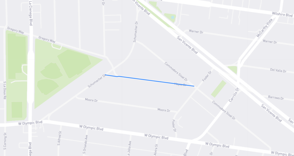 Hayes Drive – L.A. Street Names