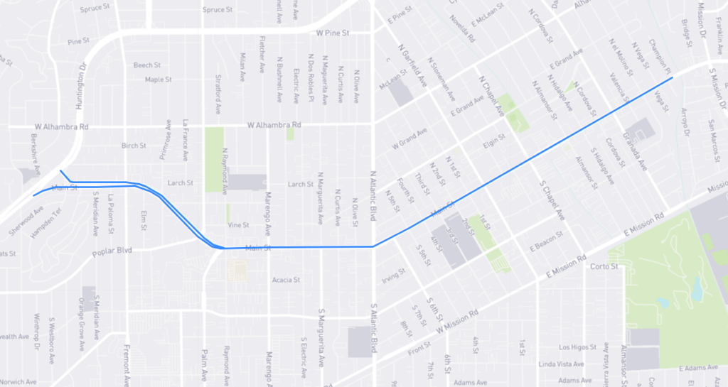 Main Street – L.A. Street Names