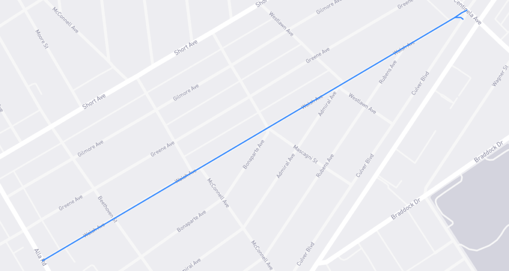 Walsh Avenue – L.A. Street Names