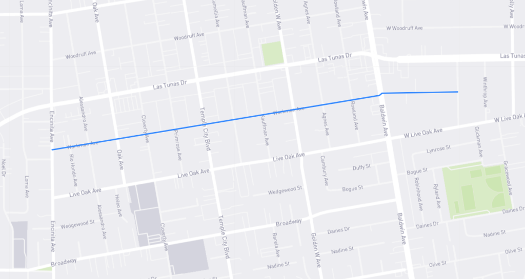 Workman Avenue – L.A. Street Names