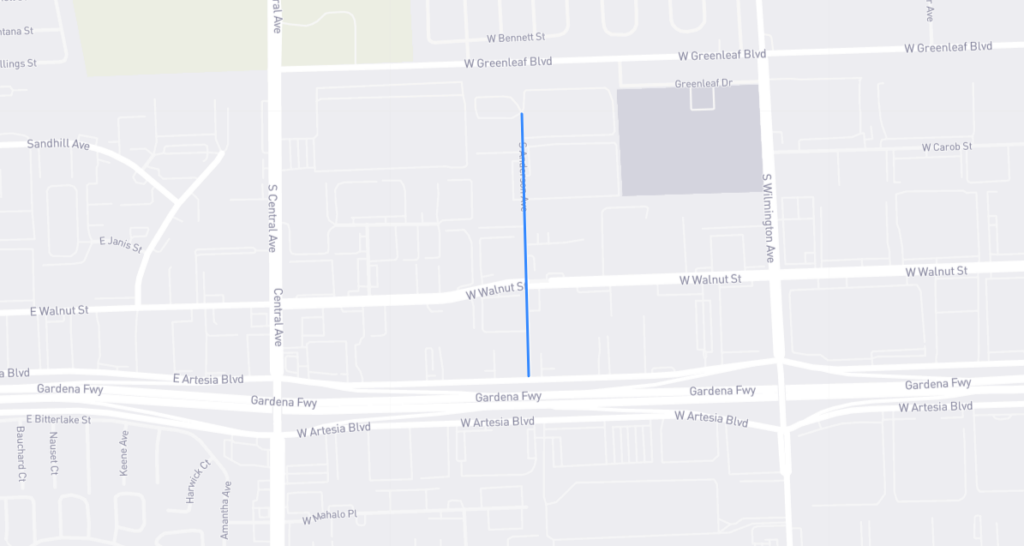 Anderson Avenue – L.A. Street Names