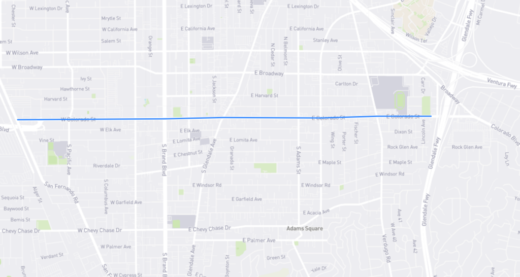 Colorado Street – L.A. Street Names