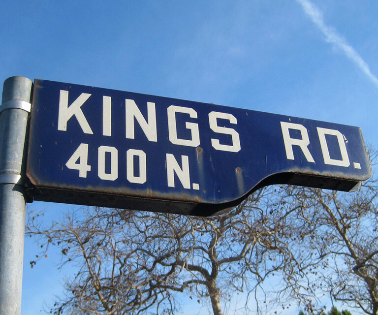 Kings Road – L.A. Street Names