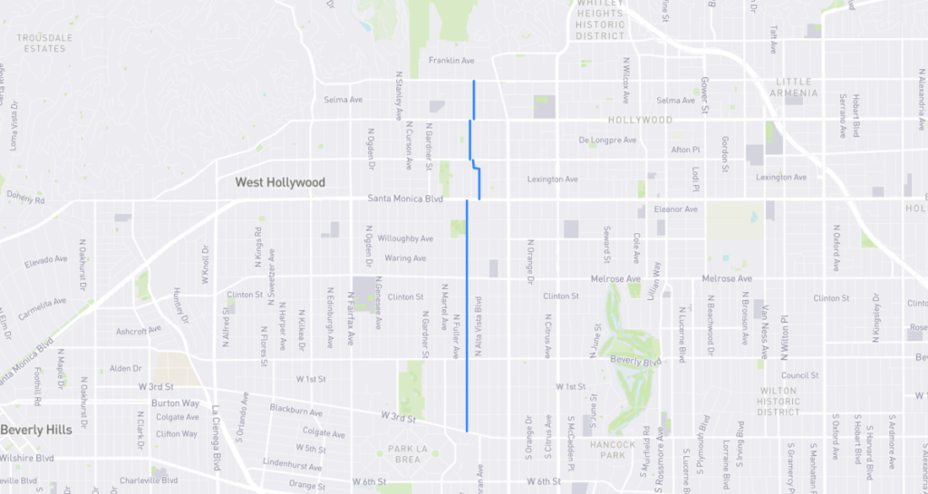 Poinsettia Place – L.A. Street Names