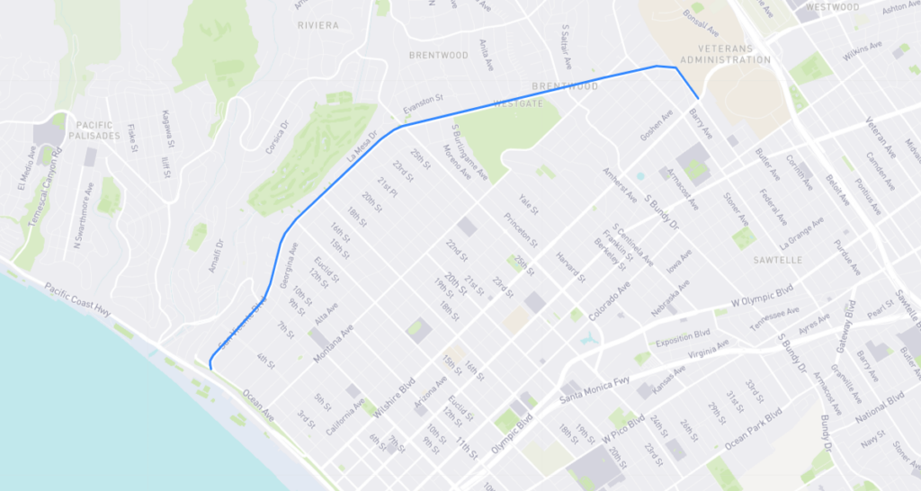 San Vicente Boulevard (Westside) – L.A. Street Names