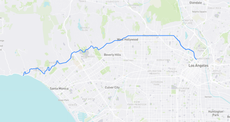 Sunset Boulevard – L.A. Street Names