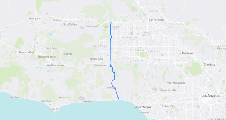 Topanga Canyon Boulevard – L.A. Street Names