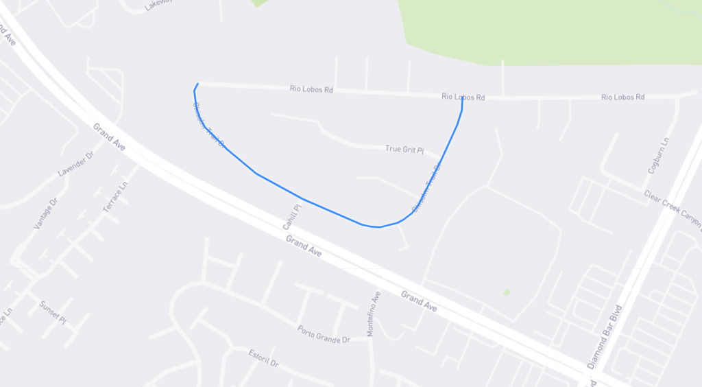 Chisolm Trail Drive – L.A. Street Names