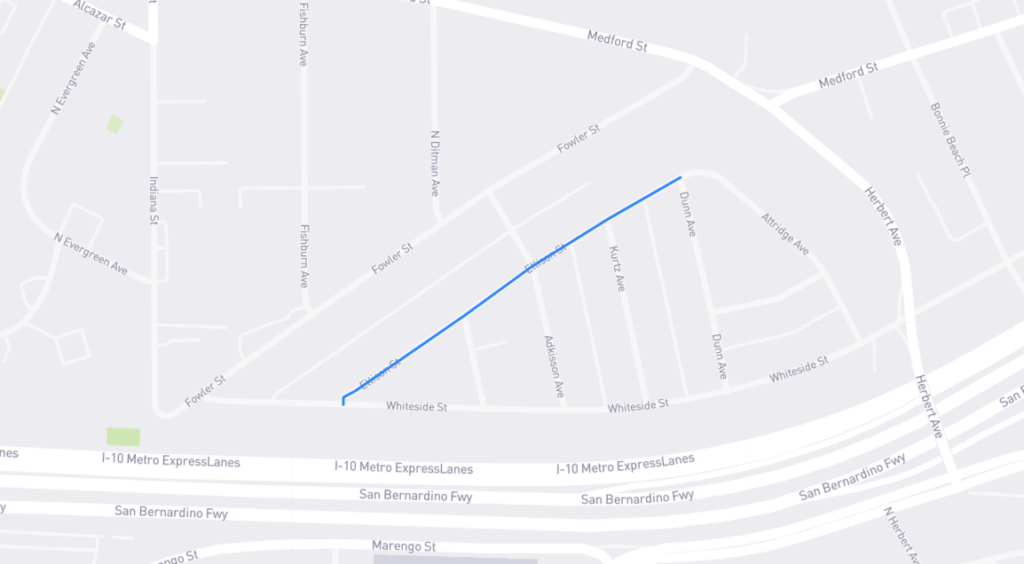 Ellison Street – L.A. Street Names