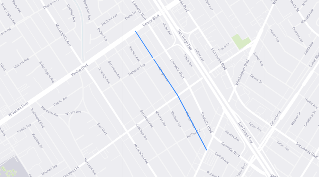 Albright Avenue – L.A. Street Names