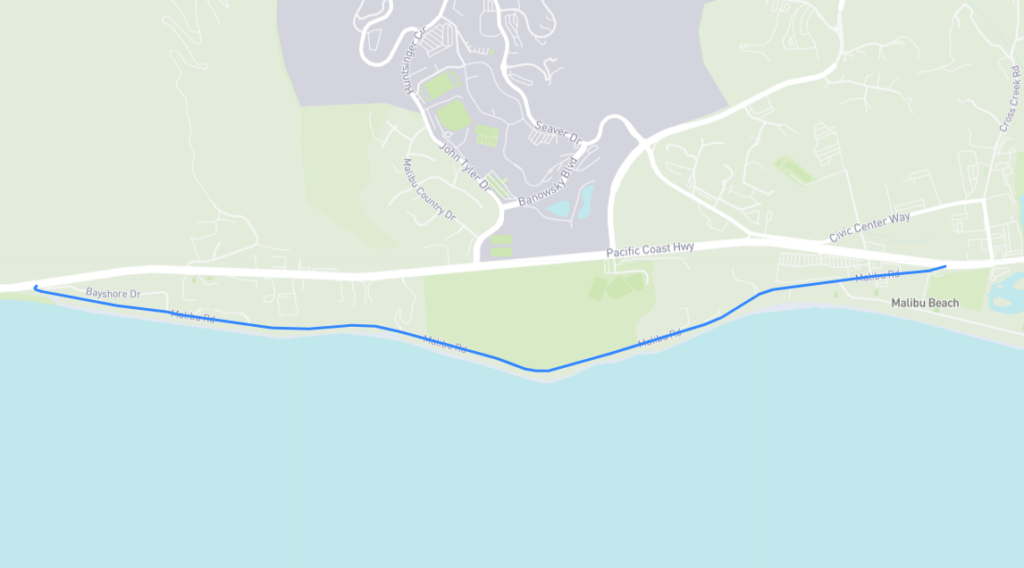 Malibu Road – L.A. Street Names