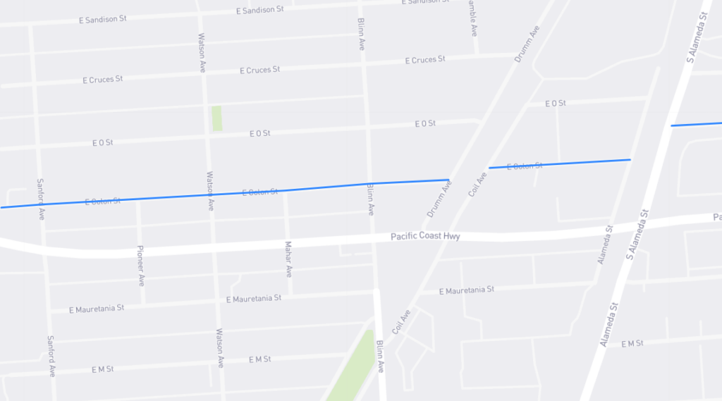 Colon Street – L.A. Street Names