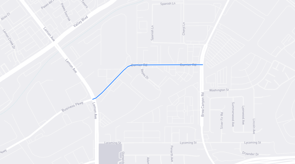 Currier Road – L.A. Street Names