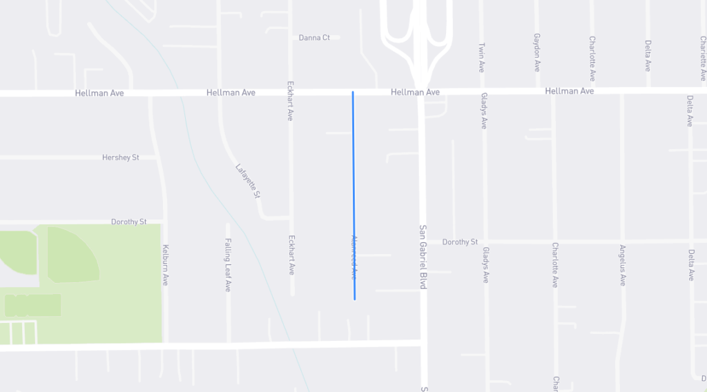 Alanreed Avenue – L.A. Street Names