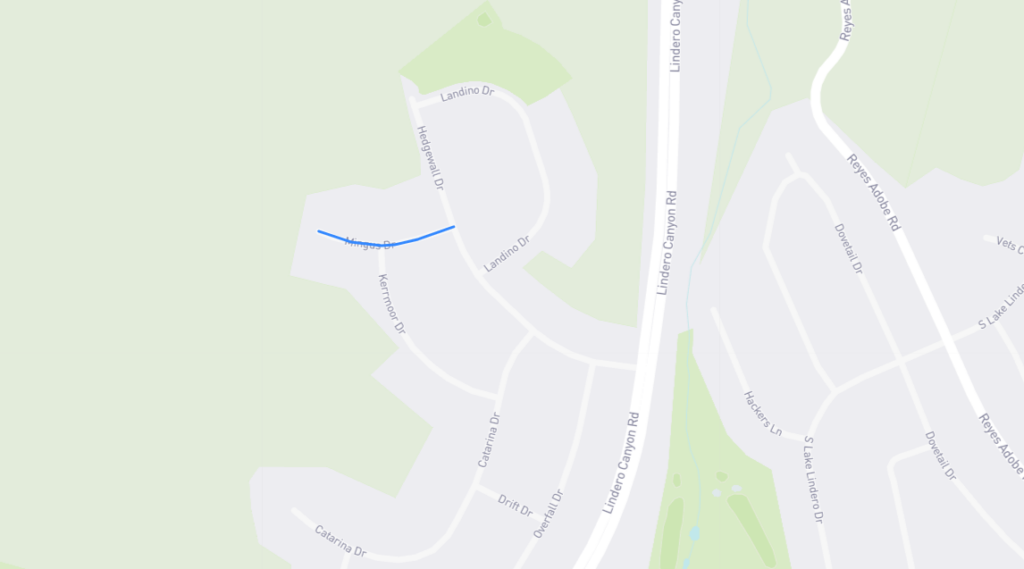 Mingus Drive – L.A. Street Names