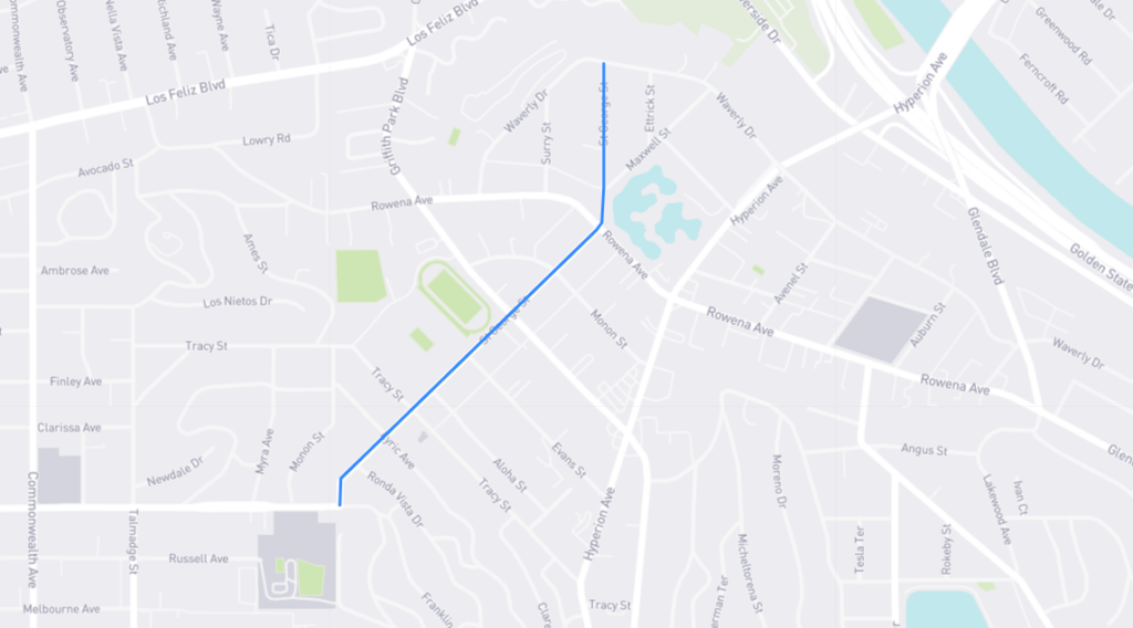 St George Street – L.A. Street Names