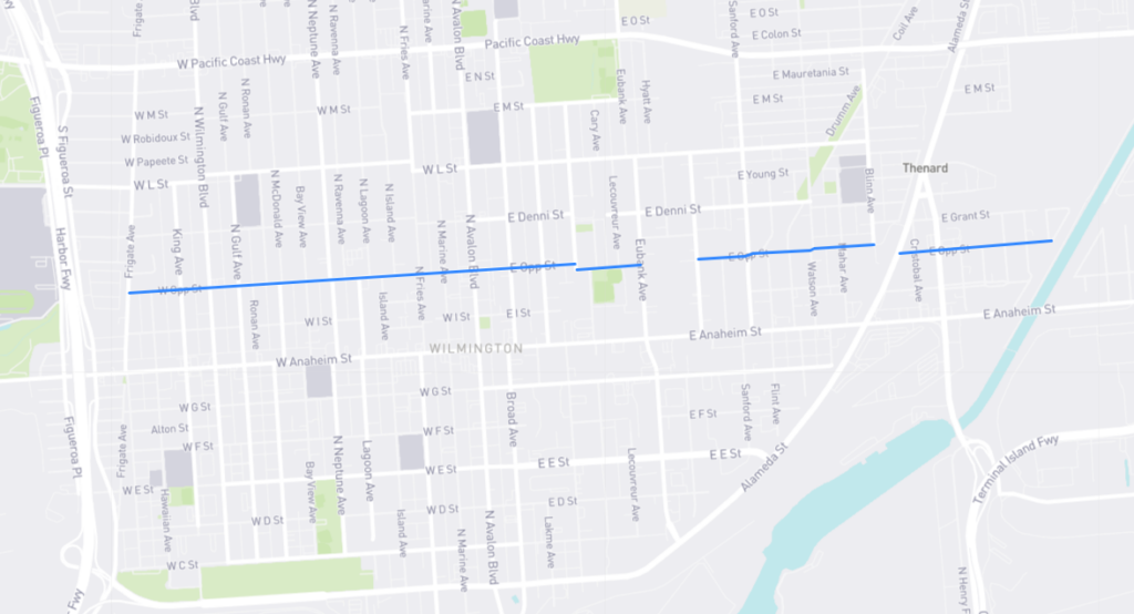 Opp Street – L.A. Street Names