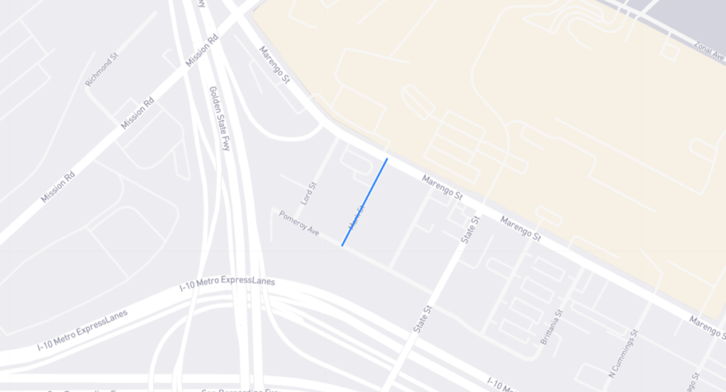 Mark Street – L.A. Street Names