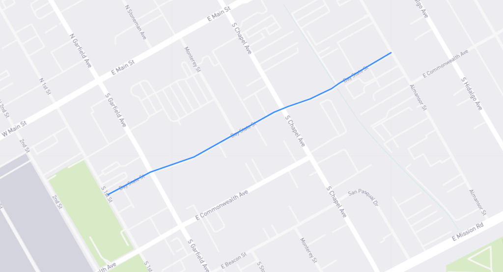 Bay State Street – L.A. Street Names