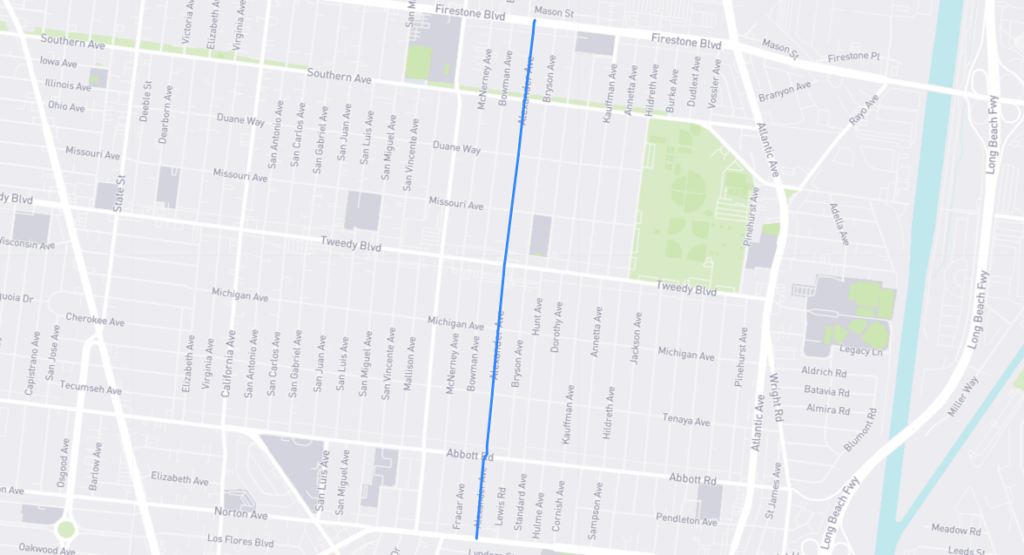Alexander Avenue – L.A. Street Names