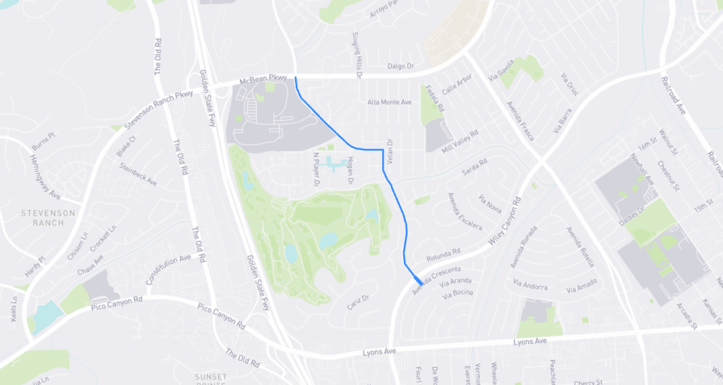 Tournament Road – L.A. Street Names